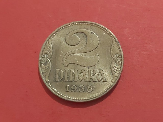 Kraljevina  - 2 dinara 1938 god