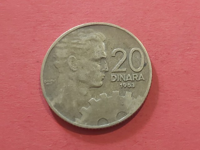 SFRJ  - 20 dinara 1963 god