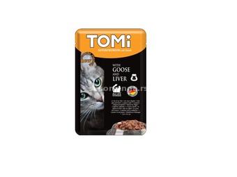 TOMI Cat sos za mačke - Guska i jetra 100g