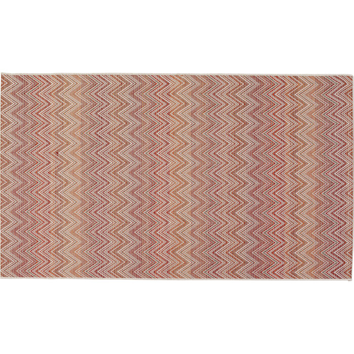 Outdoor Carpet Zigzag Red 230x330cm