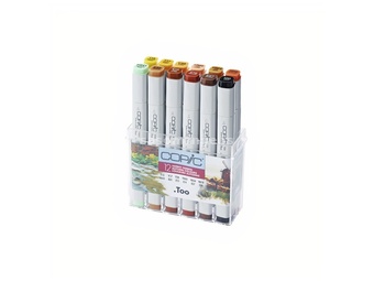 Flomasteri COPIC Classic Autumn Colours - set od 12 kom