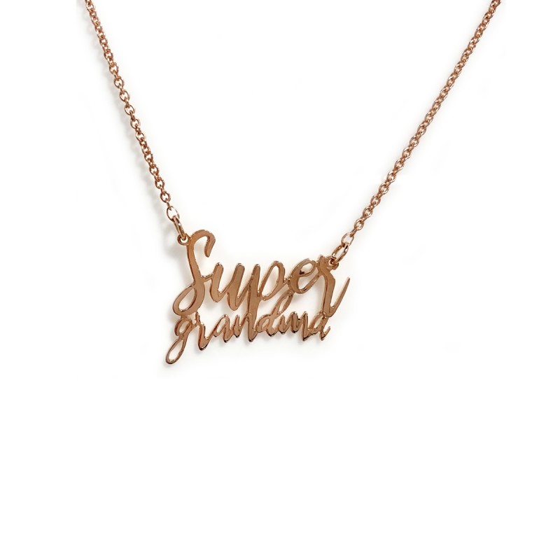 Necklace Super Grandma