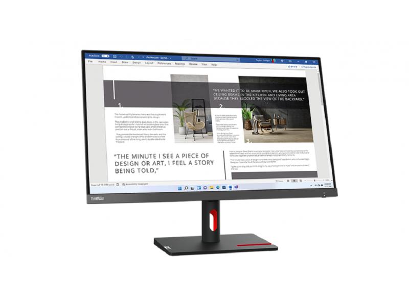 LENOVO THINKVISION S27I-30 (STORM GREY) FULL HD IPS, 1X VGA, 2X HDMI, VESA 100×100 (63DFKAT4EU)