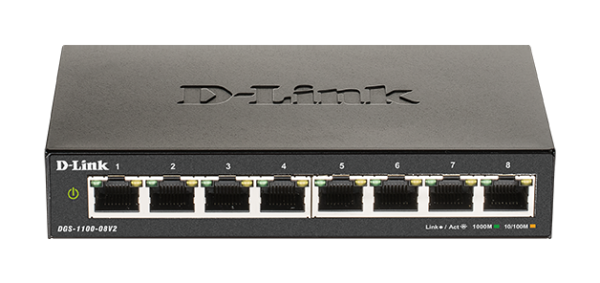 SWITCH D-LINK DGS-1100-08V2/E UPRAVLJIV