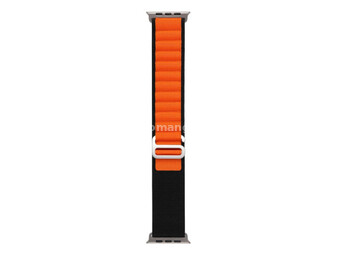 Moye smartwatch alpine loop strap 44/45/49mm black with orange ( 055039 )