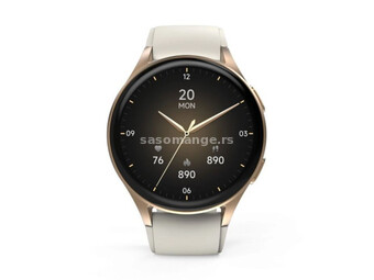 Hama "8900" smartwatch gps, amoled 1.32" bež-zlatni ( 178613 )
