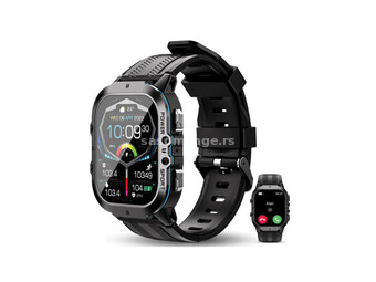 Oukitel BT20 smartwatch sport rugged 350mAh/Heart rate/SpO2/Accelerometer/Crni ( BT20 )