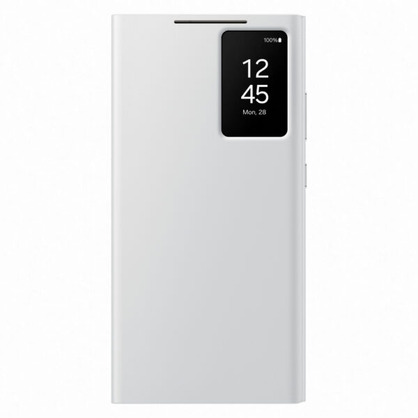 Samsung S24 Ultra Originalna Clear View futrola (White)