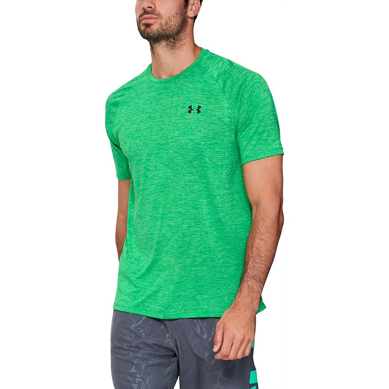 Under Armour TECH 2.0 SS TEE, muška majica za fitnes, zelena