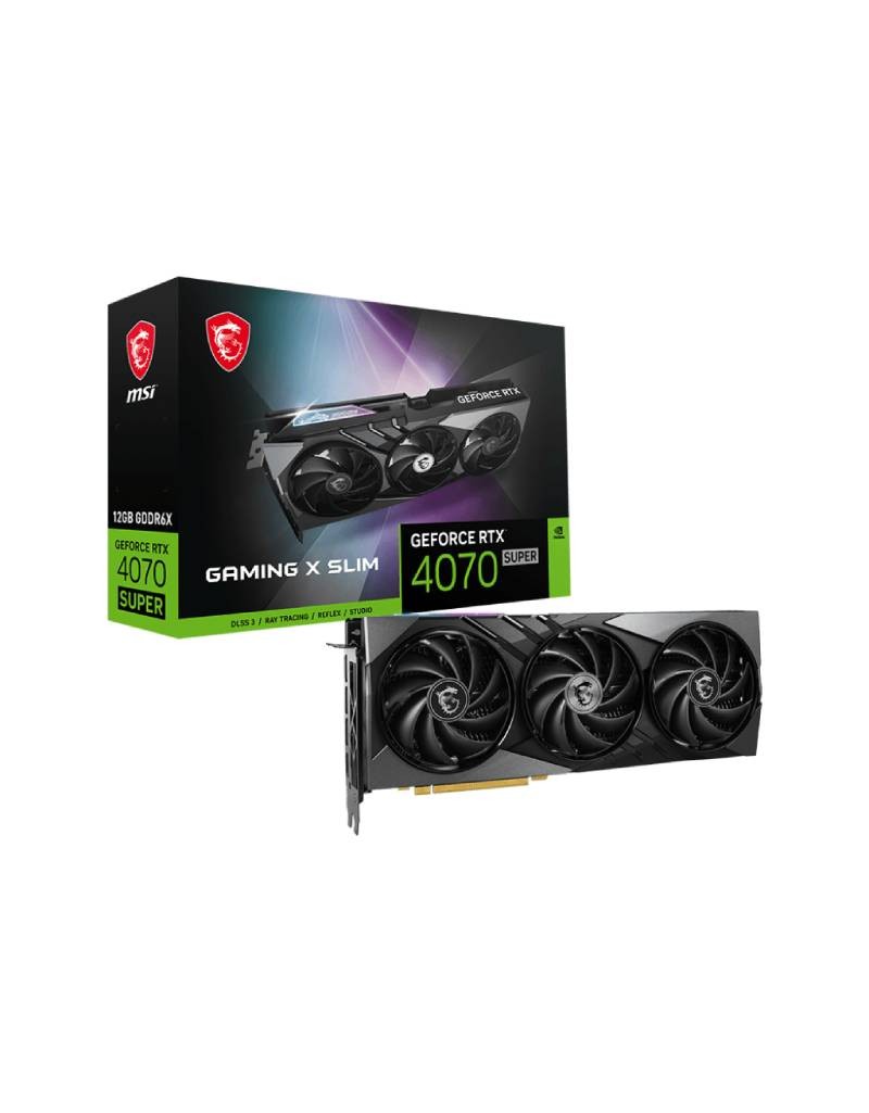 MSI nVidia GeForce RTX 4070 12GB RTX 4070 SUPER 12G GAMING X SLIM