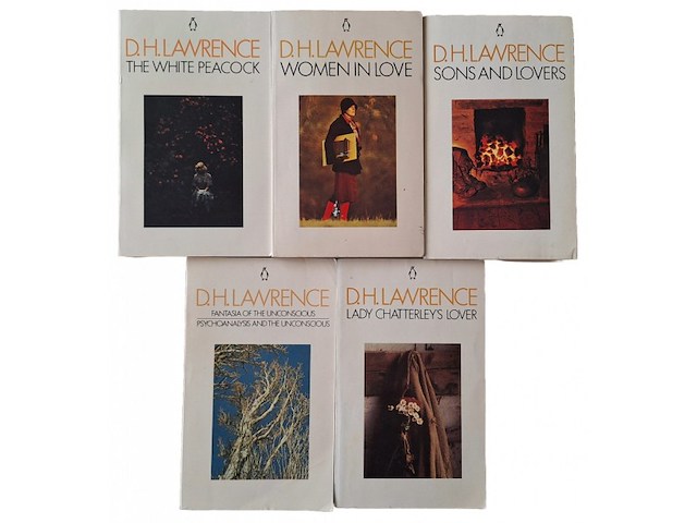 D. H. Lawrence - SELECTED WORKS 1-5