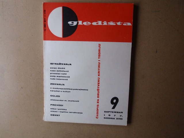 GLEDIŠTA 9 / 1977