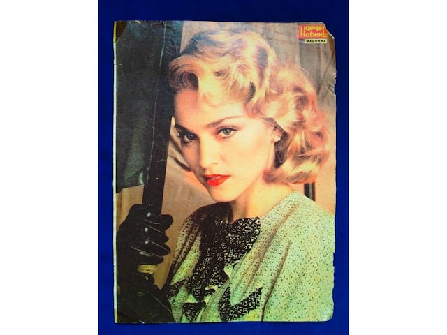 Madonna - poster iz Dečjih Novina