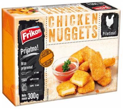 SMRZNUTO MESO PILECI NUGGETS FRIKOM 300G
SMRZNUTO MESO PILECI NUGGETS FRIKOM 300G