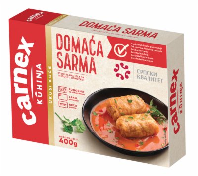 SARMA DOMACA CARNEX 400G
SARMA DOMACA CARNEX 400G