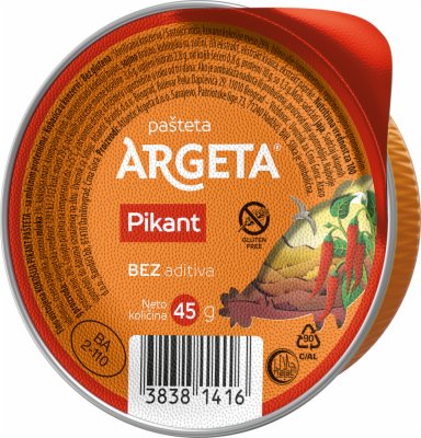 PASTETA PIKANT ARGETA 45G
PASTETA PIKANT ARGETA 45G