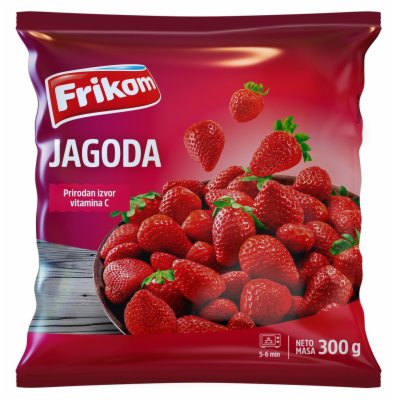 SMRZNUTO VOCE JAGODA FRIKOM 300G
SMRZNUTO VOCE JAGODA FRIKOM 300G