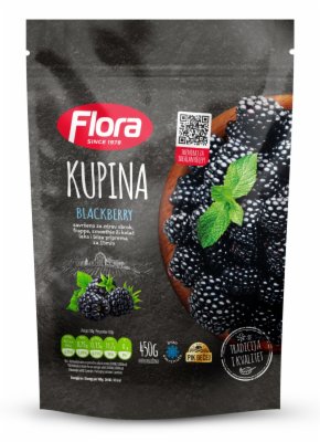 SMRZNUTO VOĆE KUPINA FLORA 450G
SMRZNUTO VOĆE KUPINA FLORA 450G