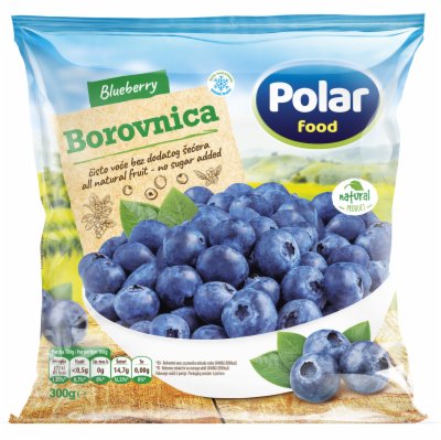 SMRZNUTO VOCE BOROVNICA POLAR FOOD 300G
SMRZNUTO VOCE BOROVNICA POLAR FOOD 300G