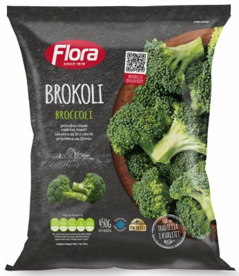 SMRZNUTO POVRCE BROKOLI FLORA 450G
SMRZNUTO POVRCE BROKOLI FLORA 450G