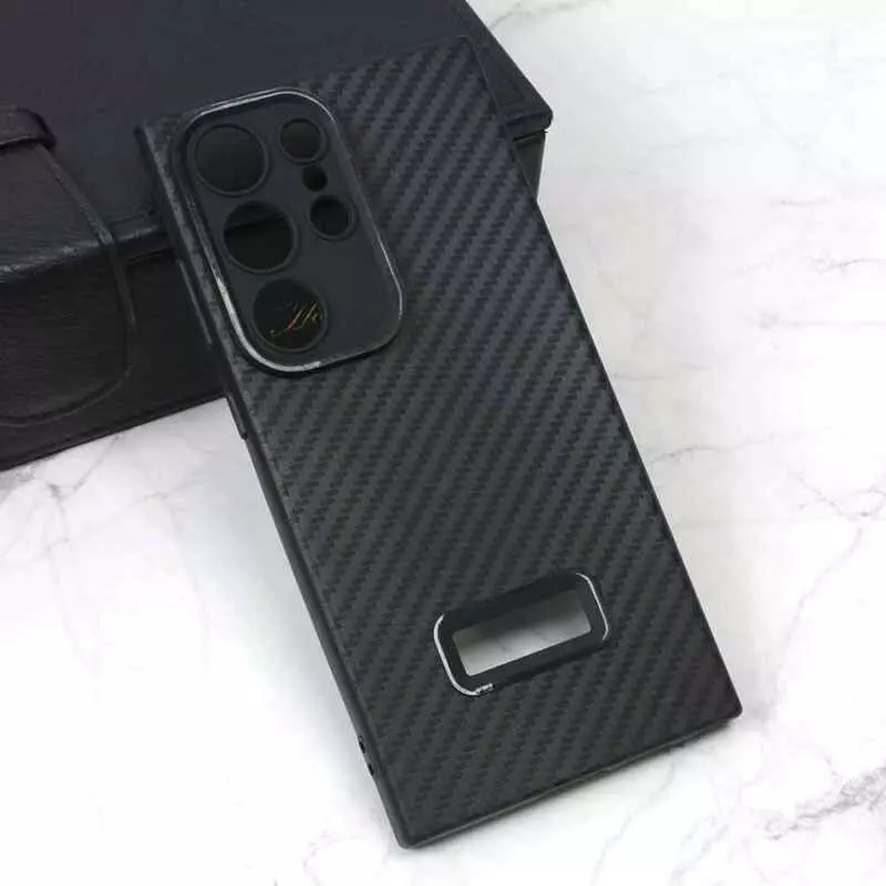 Maska Carbon Stripe za Samsung S928B Galaxy S24 Ultra crna