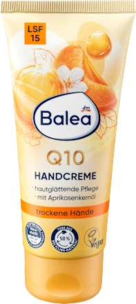 Balea
Krema za ruke Q10 - kajsija, 100 ml