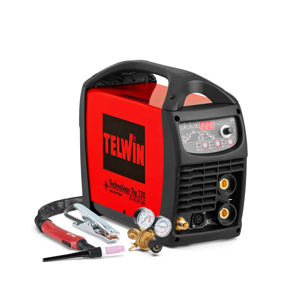 TELWIN Inverter aparat TECHNOLOGY TIG 230 DC-HF LIFT VRD