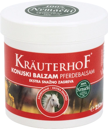 KRÄUTERHOF
KONJSKI BALZAM - ekstra snažno zagreva, 250 ml