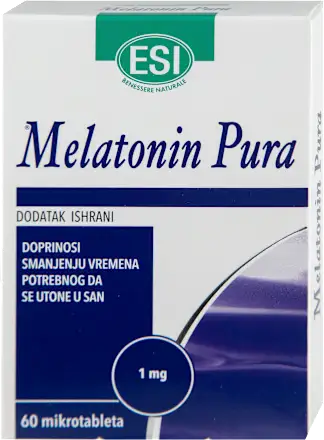 ESI
Melatonin Pura, 60 kom
Dodatak ishrani