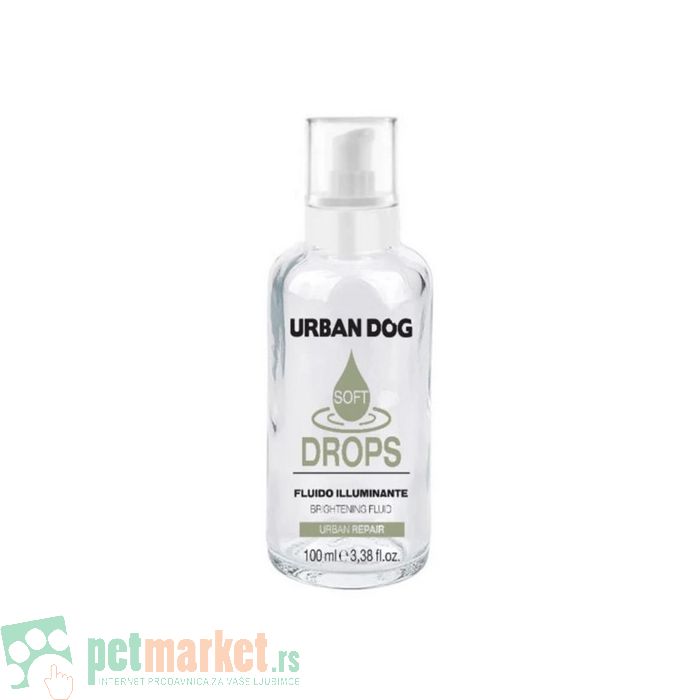 Urban Dog: Fluid za sjaj i viotalnost krzna Soft Drops, 100 ml