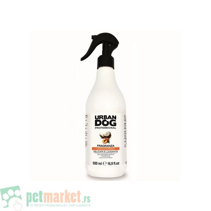Urban Dog: Parfem za pse Coconut And Peach, 500 ml