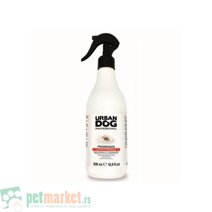 Urban Dog: Parfem za pse Milk And Strawberry, 500 ml