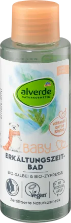 alverde BABY
Kupka za bebe sa organskom žalfijom i čempresom, 100 ml