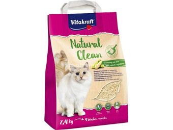 Vitakraft Natural Clean kukuruzni posip za mačke 2.4kg