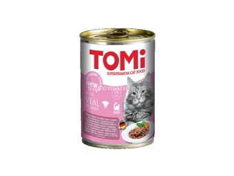 TOMI Cat konzerva za mačke - Teletina 24x400g