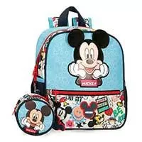 Dečiji ranac 25cm sa torbicom Disney Mickey Be cool 27820