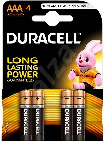 Duracell Basic AAA 4 baterije