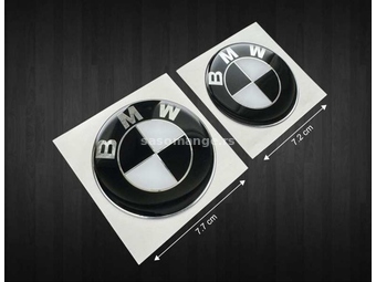 3D Stikeri BMW X5 E53 Stikeri za haubu i gepek - 2276