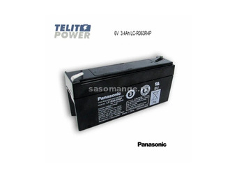 6V 3.4Ah LC-R063R4P Panasonic