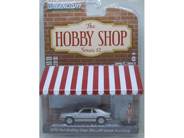 1:64 greenlight ford mustang `79 coupe ghia