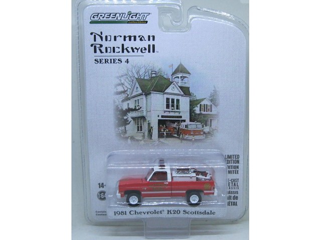 1:64 greenlight chevrolet K20 scottsdale