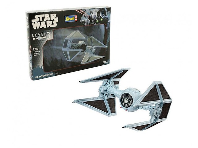 1:90 Star Wars The Interceptor 10 x 7 cm Revell