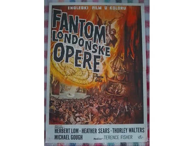 plakat FANTOM LONDONSKE OPERE