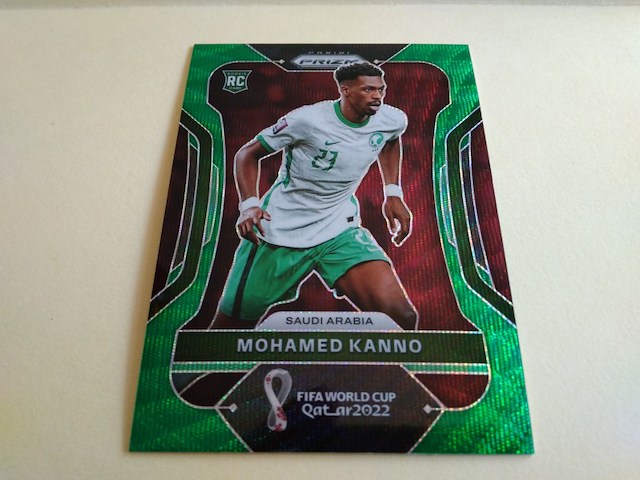 Panini Prizm Qatar 2022 - GREEN WAVE - Br. 214