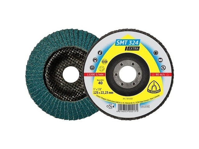 Lamelni brusni disk SMT 324 gr. 40-80 Klingspor