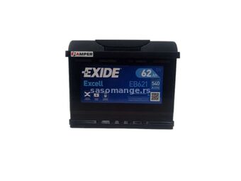 EXIDE Akumulator za automobile 62D EXELL