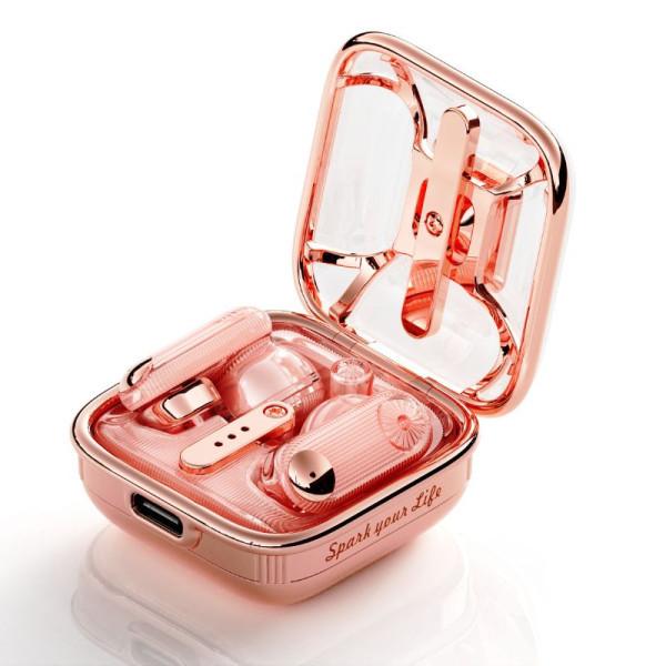 Divoom Spark-Air bluetooth slušalice u PINK boji