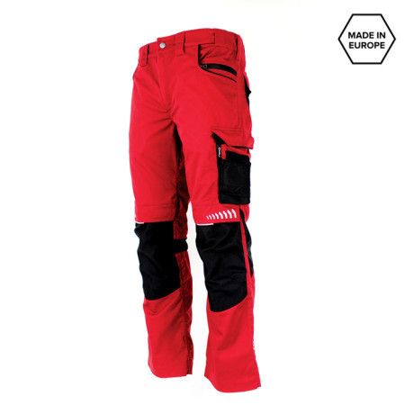 Lacuna radne pantalone pacific flex crvene veličina 48 ( 8pacipc48 )