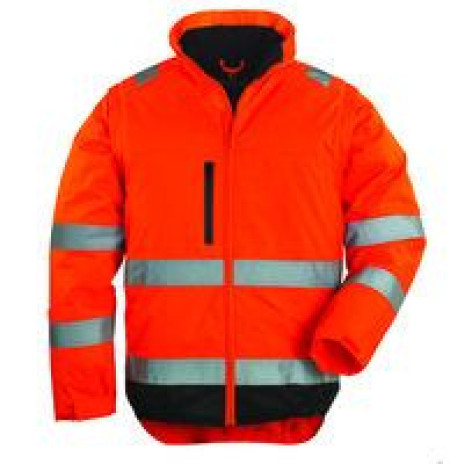 Coverguard 2u1 signalizirajuća zaštitna hi-viz jakna extra hi-way narančasta veličina m ( 7hwxom )