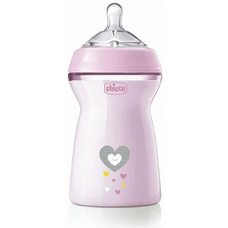 Chicco nf plastična flašica,330ml,silikon,6m+,devojčica ( A075864 )